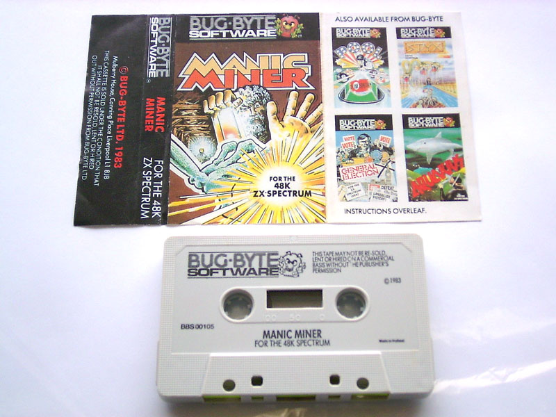 Directory: /Vintage/Sinclair/Software/ZX Spectrum Software/Games/M/Manic Miner (Bug-Byte)/